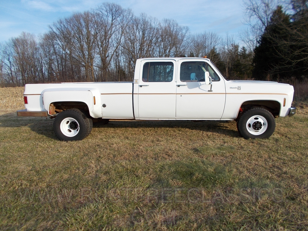 1977 77 Chevrolet Chevy Crew Cab Dually K30 1 one ton 4x4 Four Wheel Drive
